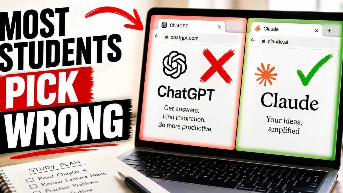 Claude vs ChatGPT for students | Vertech Academy